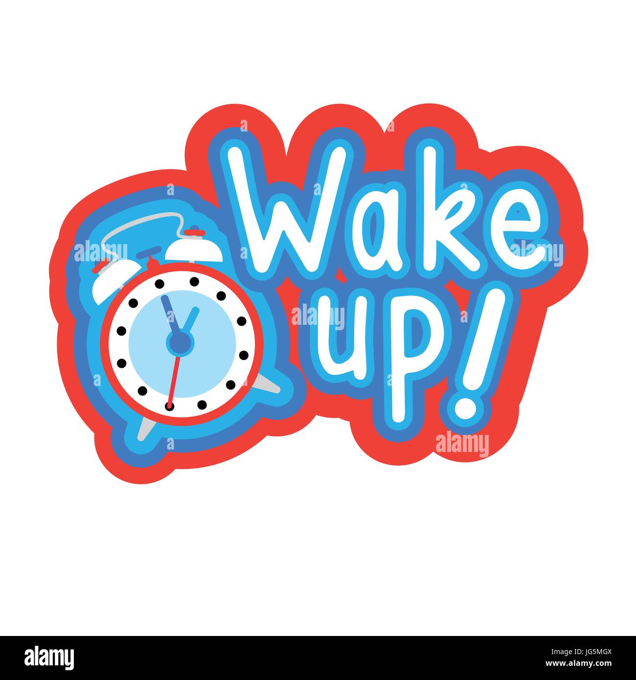 Social media good morning Stock Vector Images - Alamy