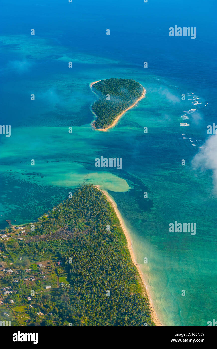 Aerial of Ha´apai, Tonga, South Pacific Stock Photo - Alamy