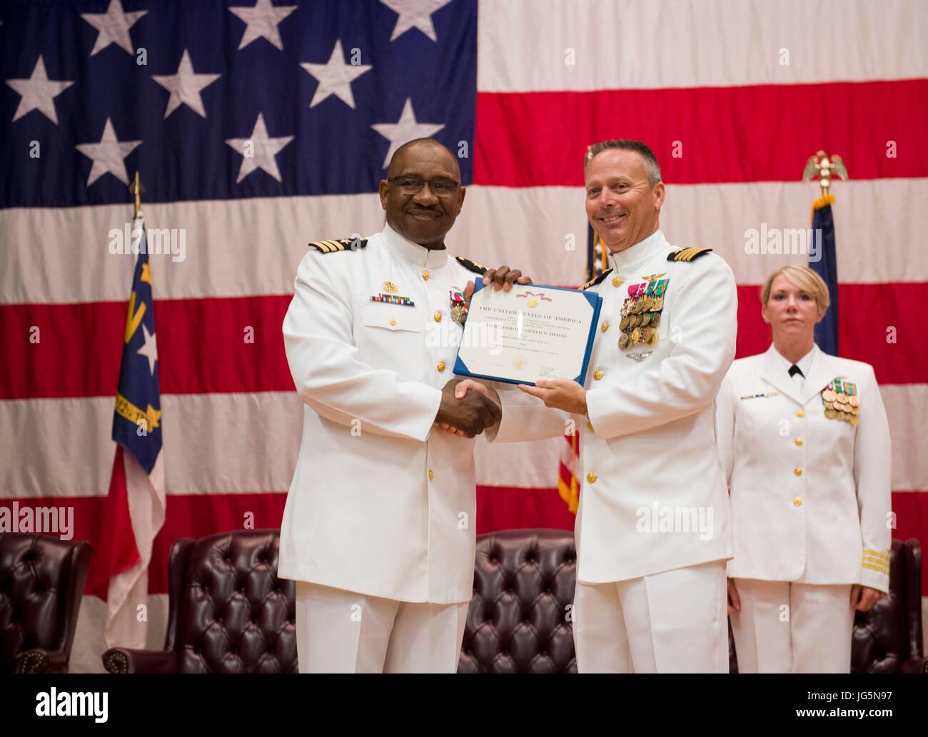 170630-N-KH214-115 OAK HARBOR, Wash. (June 30, 2017) Capt. Eric Simon ...