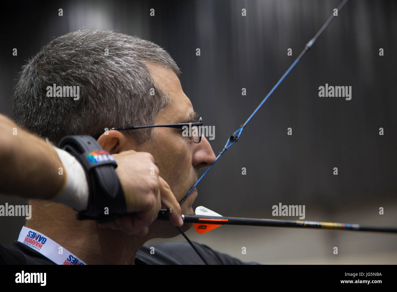 U.S. Army Col. Michael Malone, from Bethesda, Texas., participates in ...