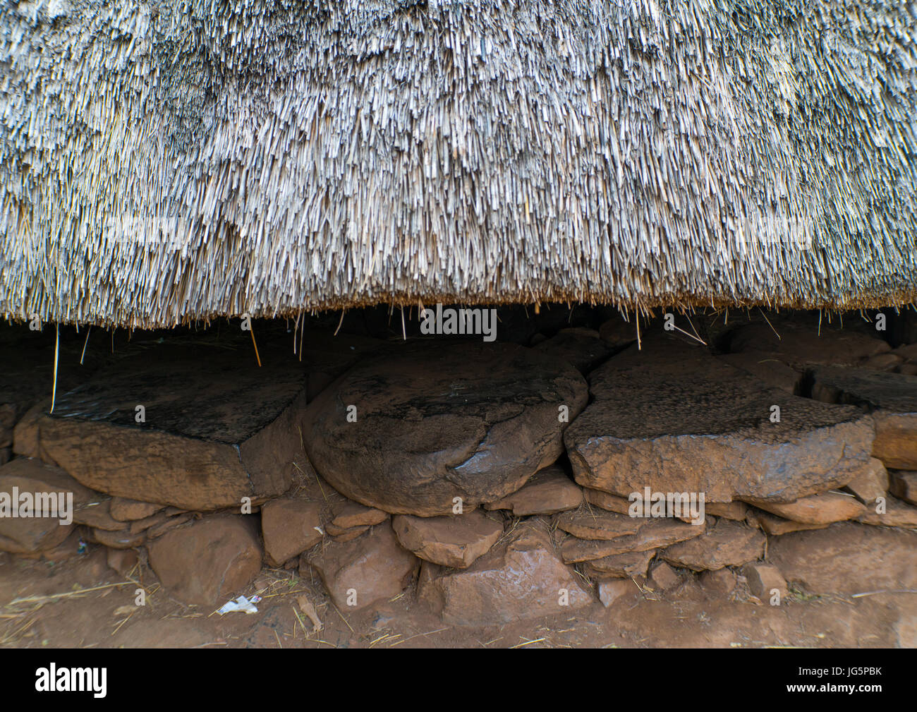 Konso tribe traditional house, Omo valley, Konso, Ethiopia Stock Photo ...