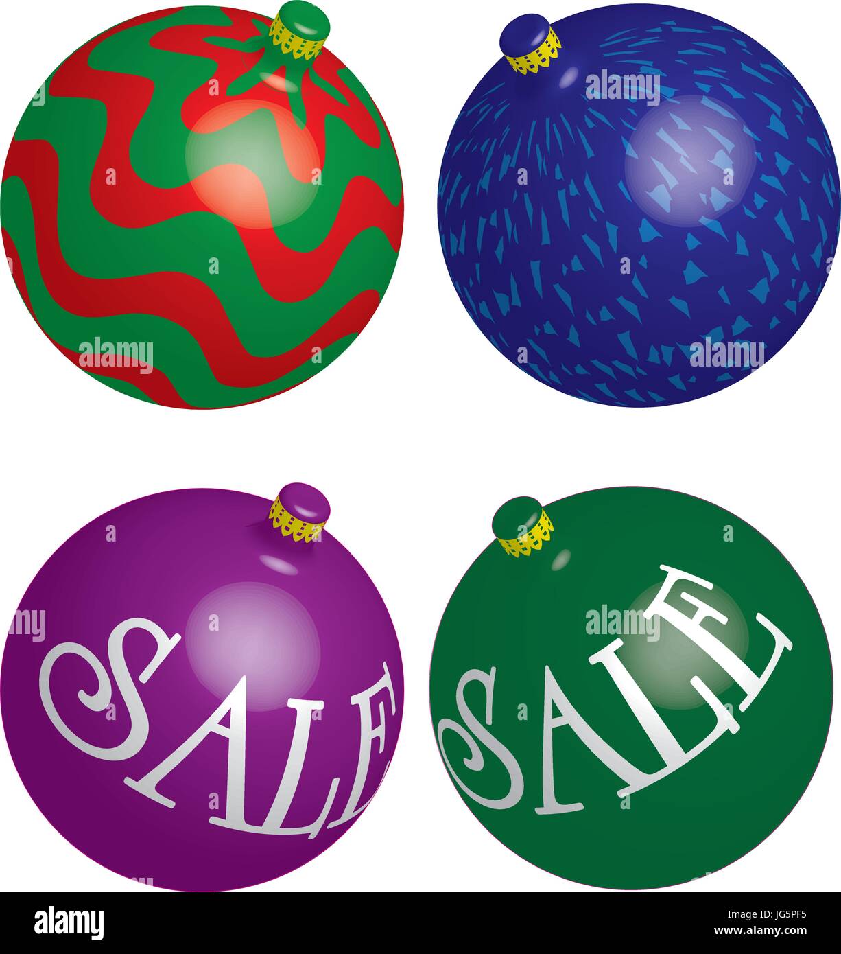 Christmas ball balls decorations tree Stock Vector Image & Art - Alamy