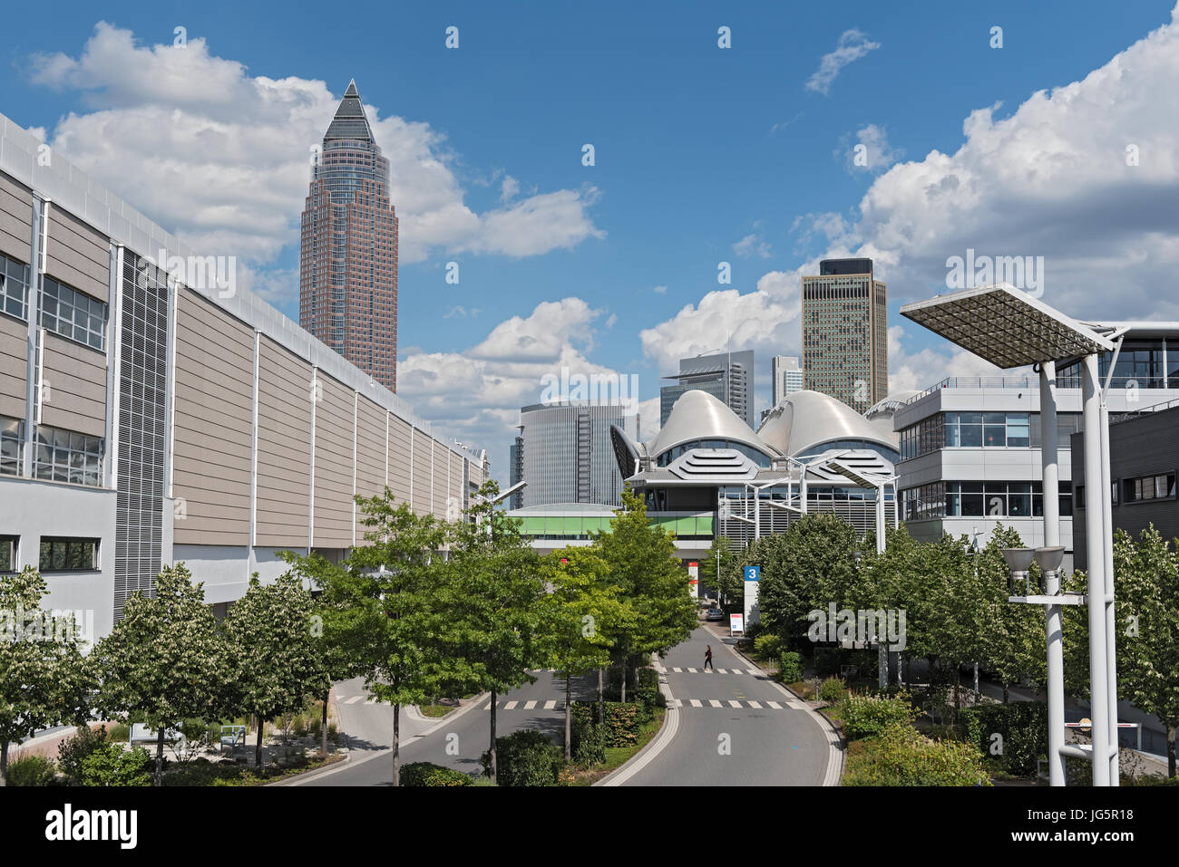 Office tower messe frankfurt frankfurt hi-res stock photography and ...