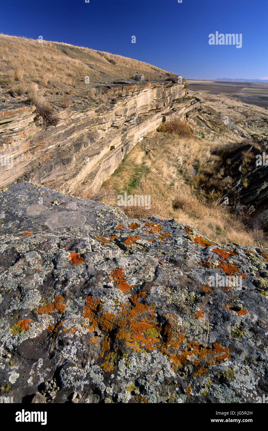 Arid ulm pishkun state park hi-res stock photography and images - Alamy