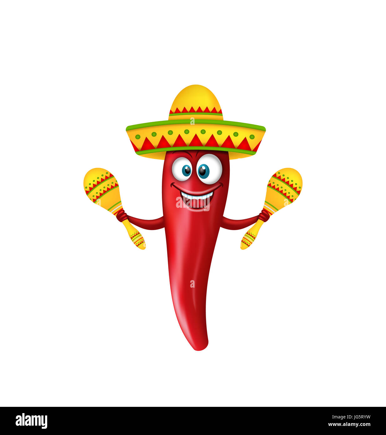 Pepper Cartoon Mascot High Resolution Stock Photography and Images - Alamy