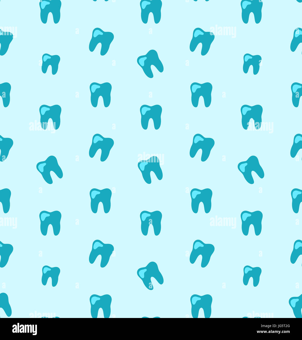 Illustration Seamless Texture with Tooth, Health Care Background Stock ...