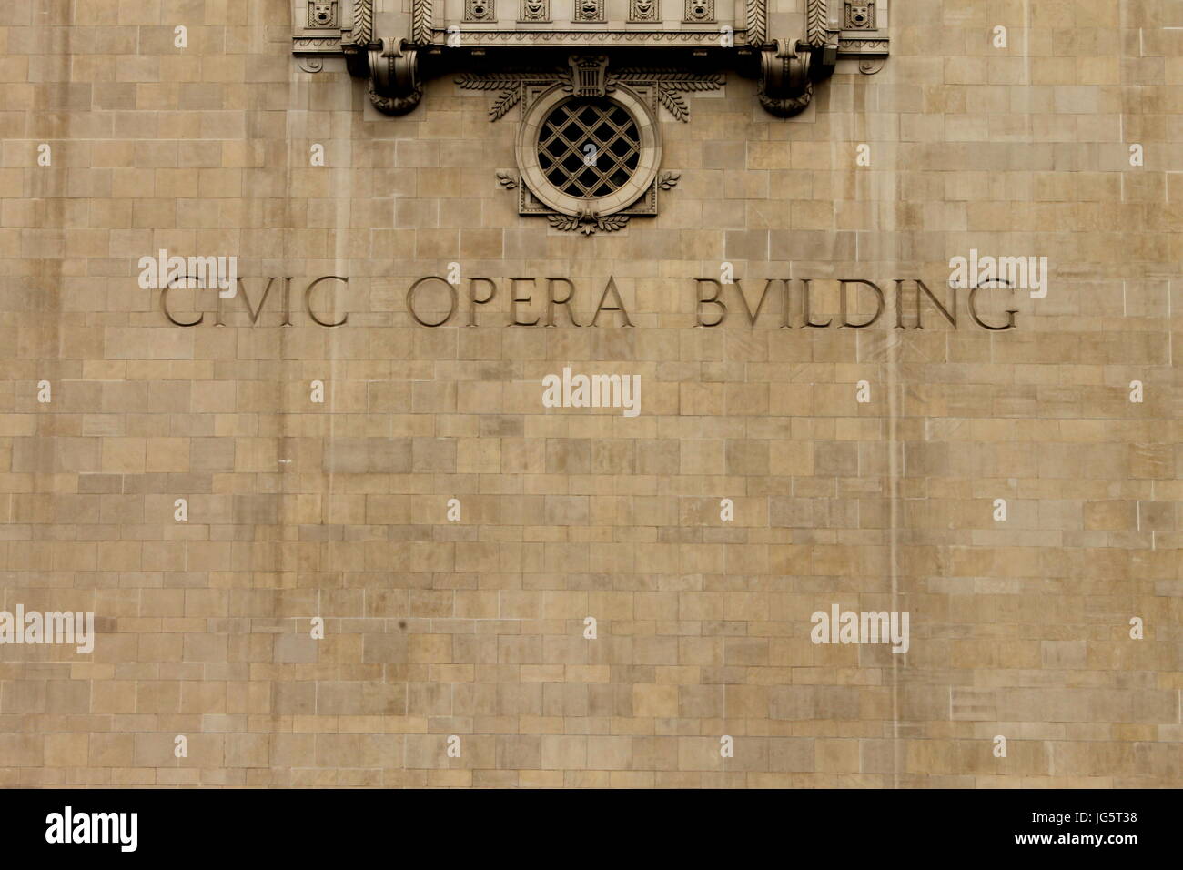 The Civic Opera House, the home of the Lyric Opera of Chicago, in ...