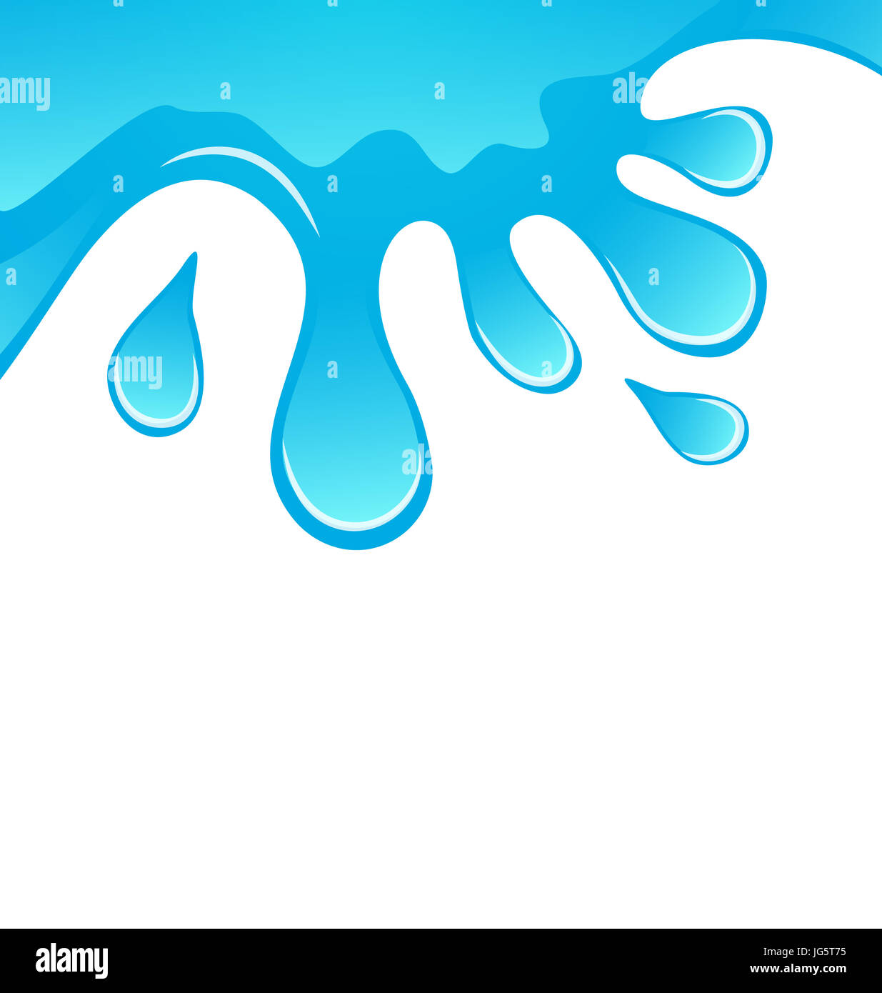 Illustration splashing water background with space for your text Stock ...