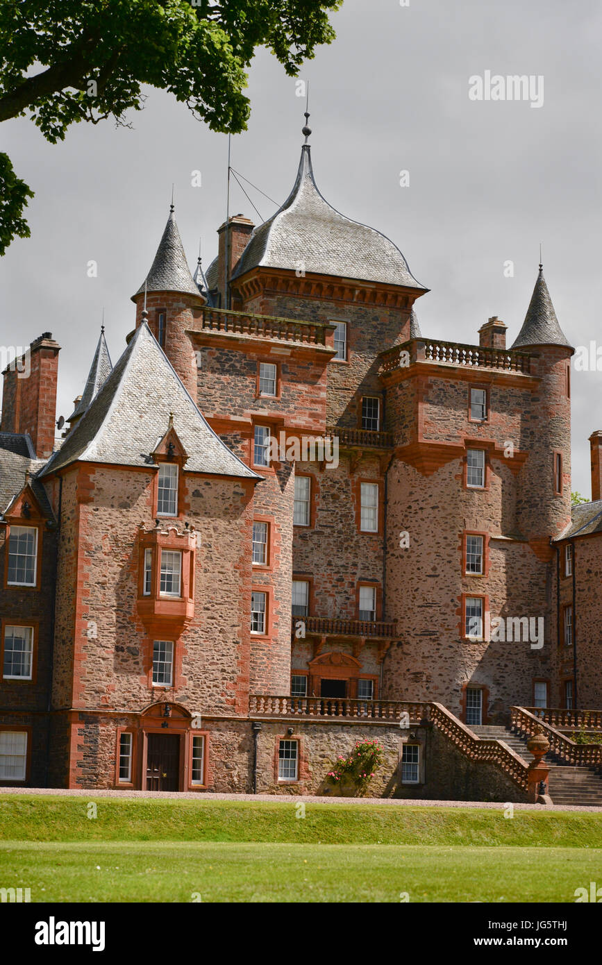 Thirlestane Castle in the Scottish Borders Stock Photo - Alamy