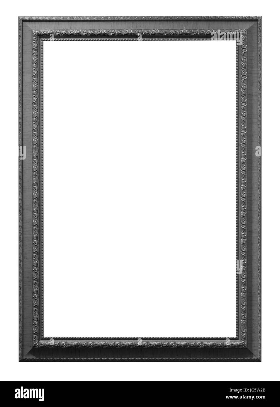 Old Antique Black frame Isolated Decorative Carved Wood Stand Antique ...