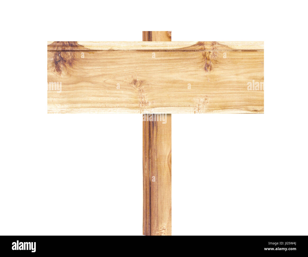 Old wooden sign isolated on white background Stock Photo - Alamy