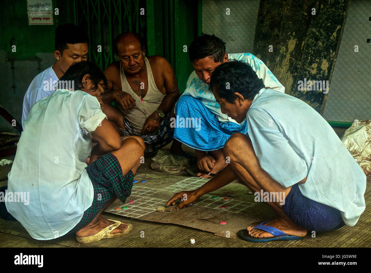 Games in myanmar hi-res stock photography and images - Alamy