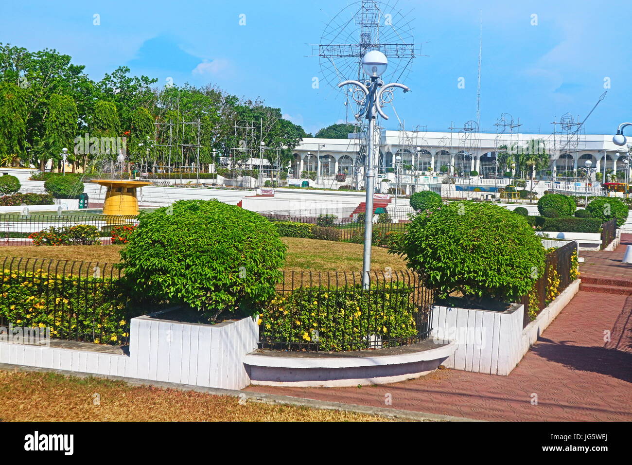 Park under construction Stock Photo - Alamy