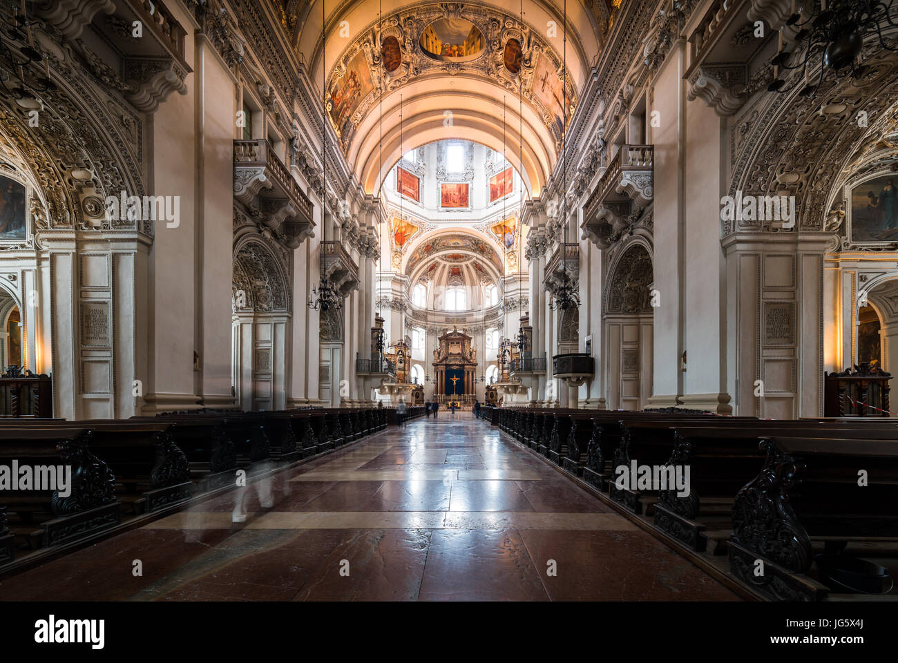 Visiting Salzburg Cathedral in Austria Stock Photo - Alamy Visiting Salzburg Cathedral in Austria Stock Photo - Alamy