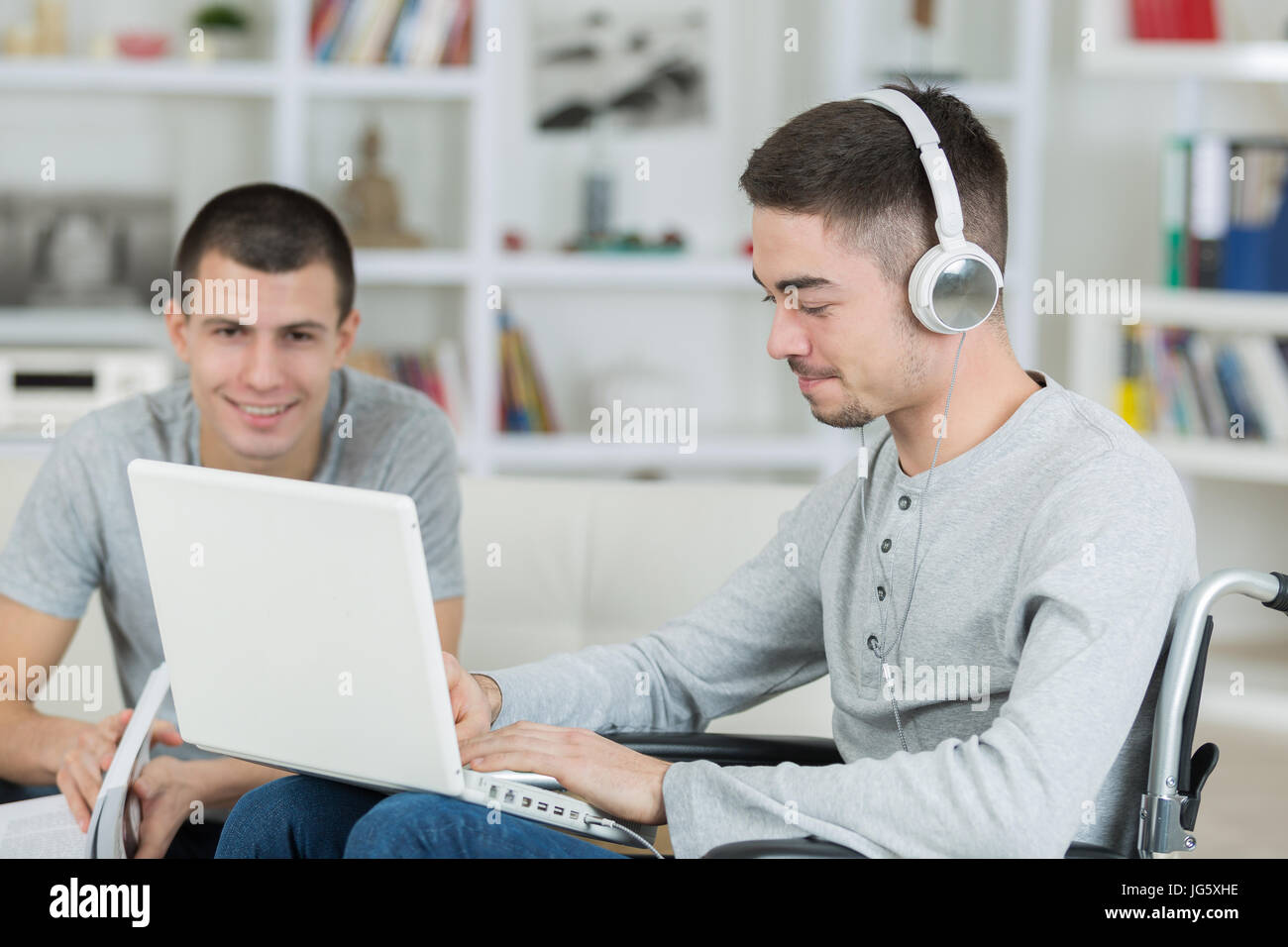 Disable student working hi-res stock photography and images - Alamy