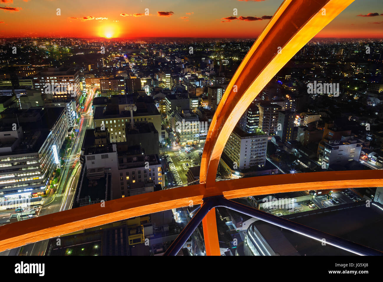 View From Kyoto Tower in Kyoto, Japan Stock Photo - Alamy
