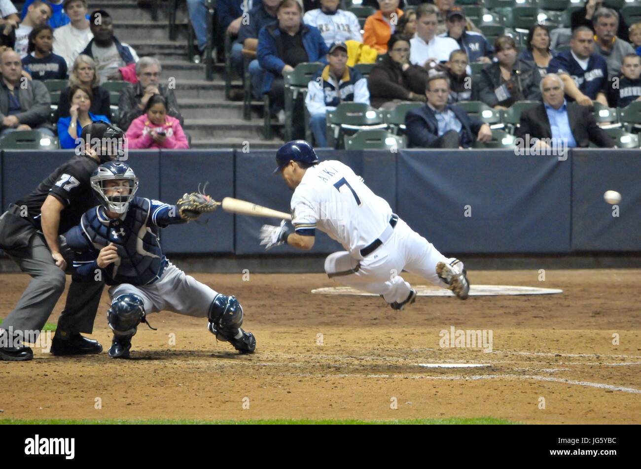 Hit By Pitch Stock Photo - Alamy