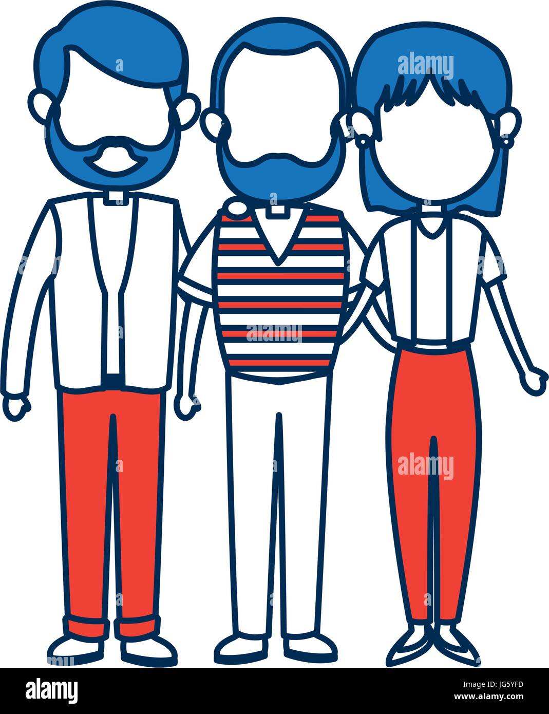 people family member together character image Stock Vector Image & Art ...