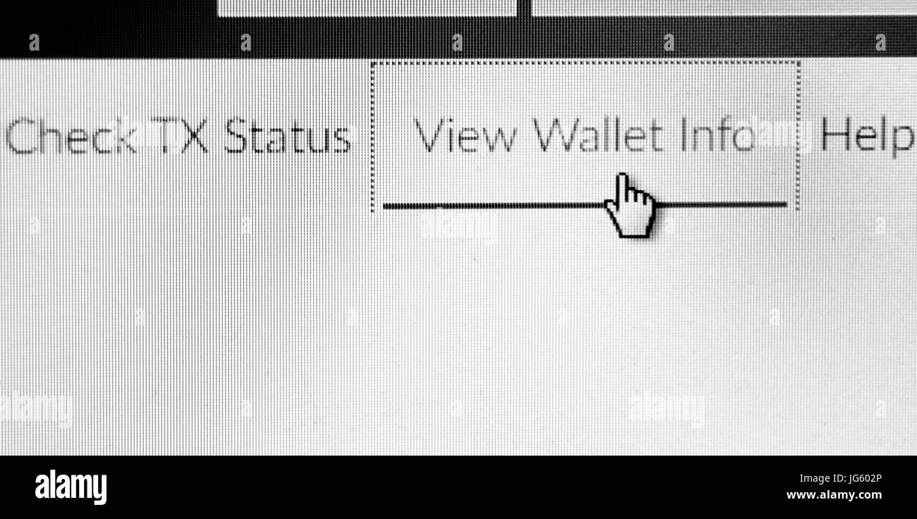 Digital wallet for crypto currency Stock Photo - Alamy