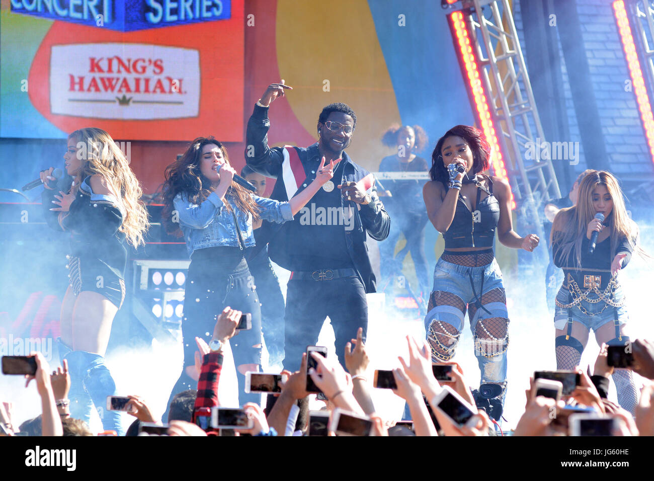 Fifth Harmony Performing On ABC's "Good Morning America" at Rumsey ...