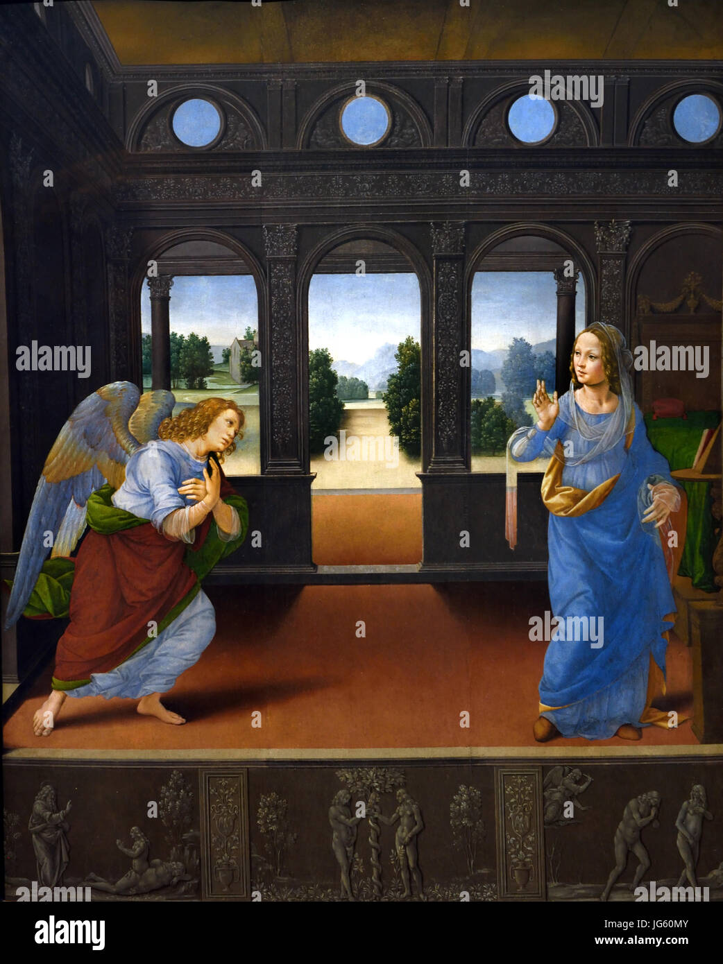 Annunciation1480 Lorenzo di Credi 1459 - 1537 Florence Italy Italian ...