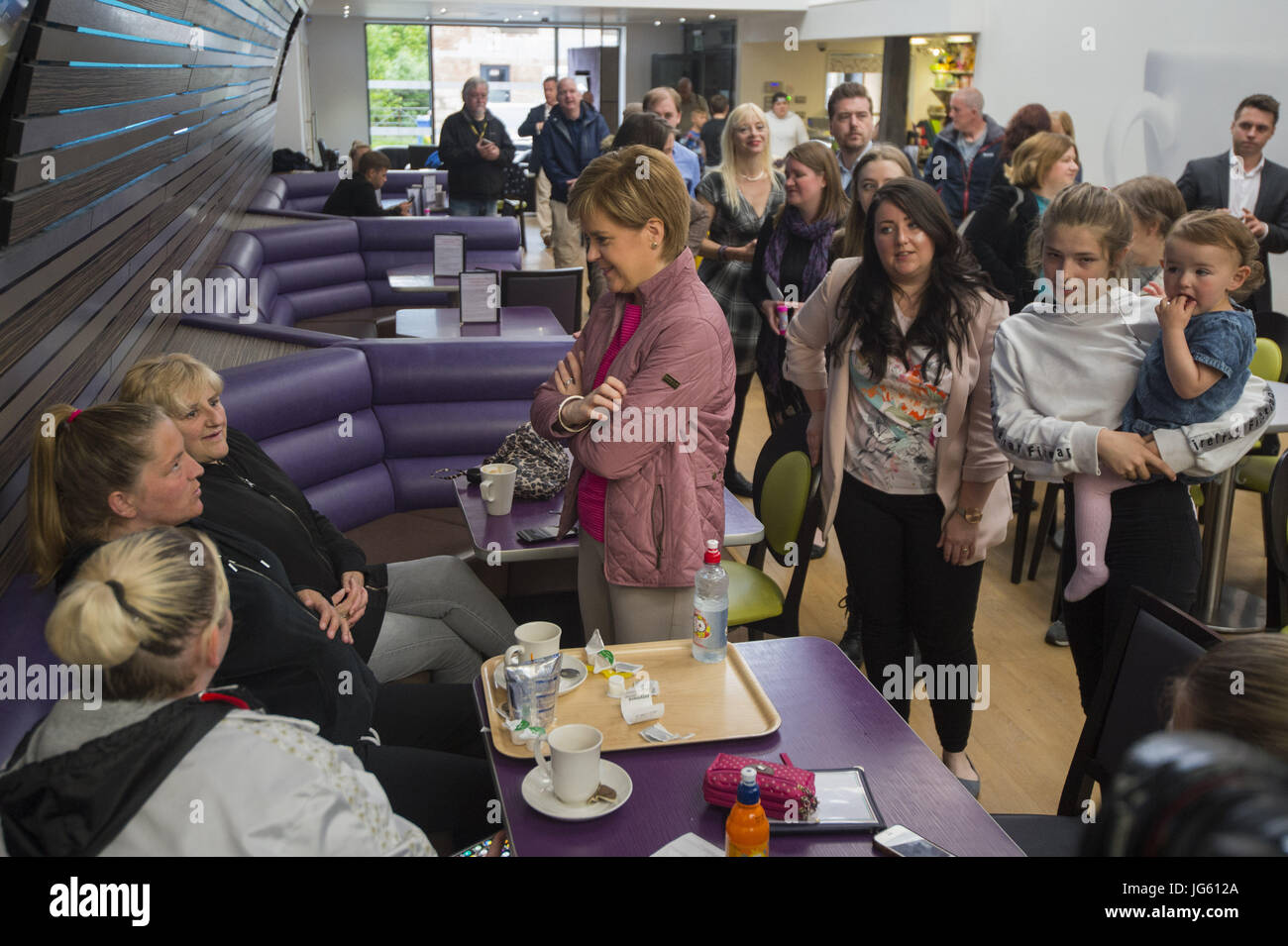 Scotland's The First Minister visits Bubbles Factory in Carluke with ...
