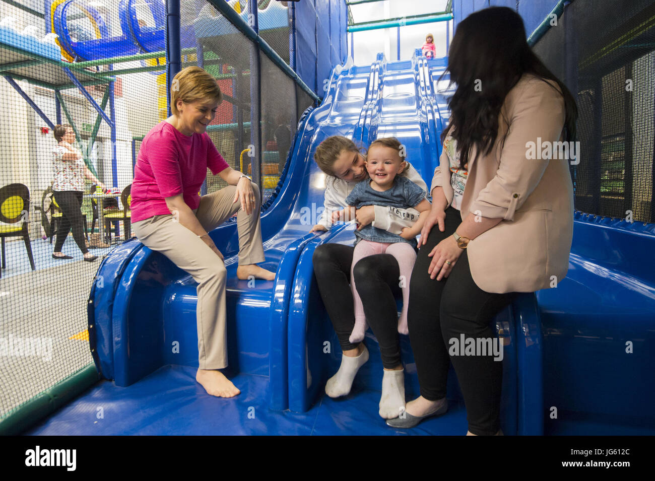 Scotland's The First Minister visits Bubbles Factory in Carluke with ...