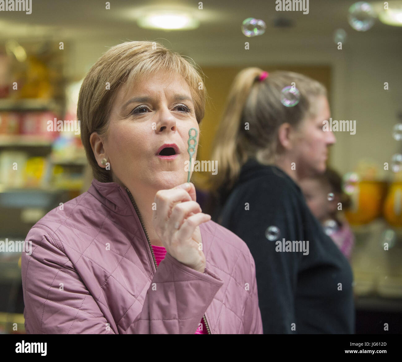 Scotland's The First Minister visits Bubbles Factory in Carluke with ...