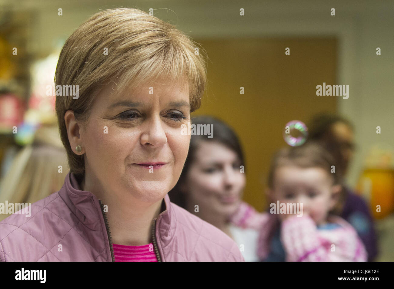 Scotland's The First Minister visits Bubbles Factory in Carluke with ...