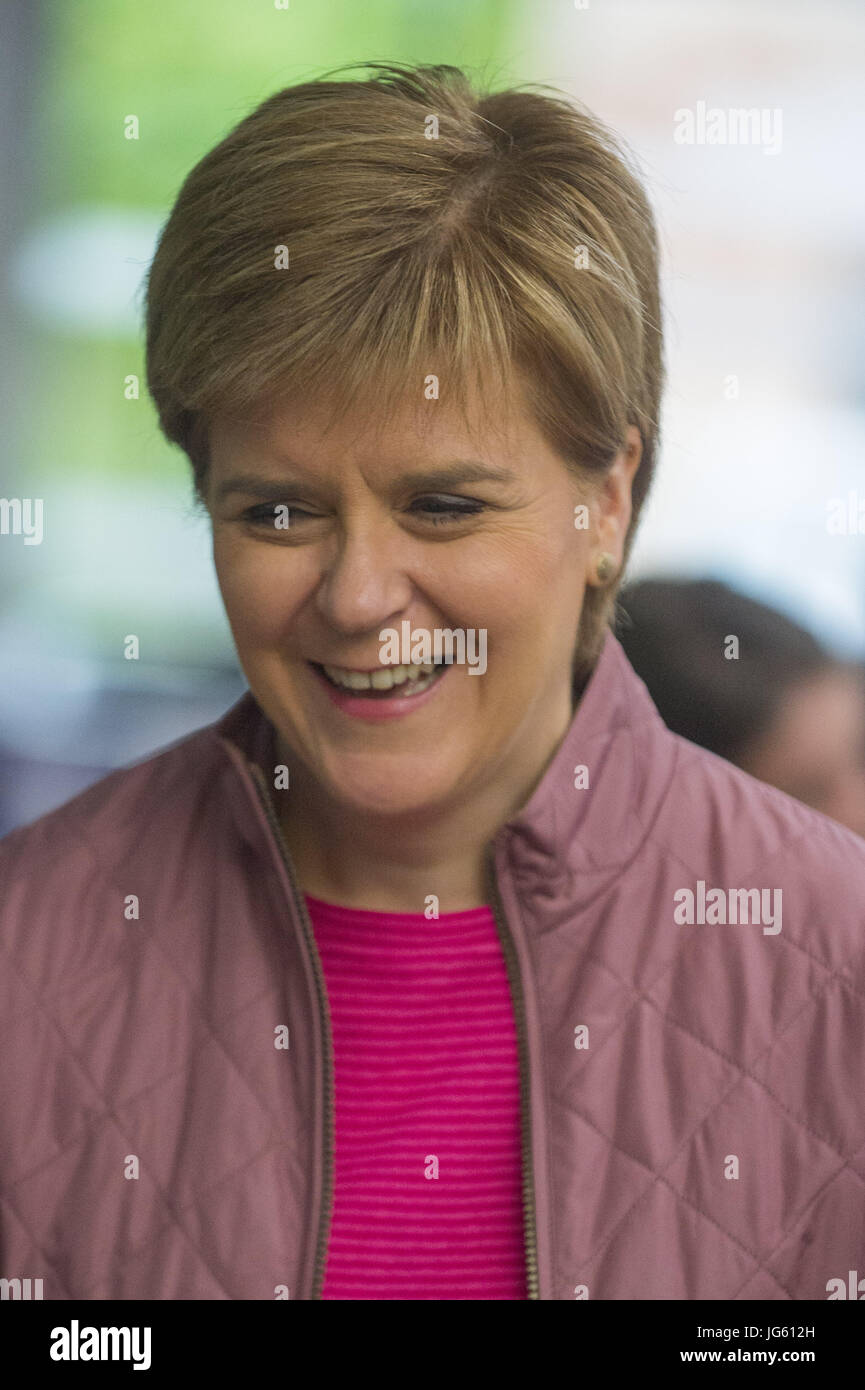 Scotland's The First Minister visits Bubbles Factory in Carluke with ...