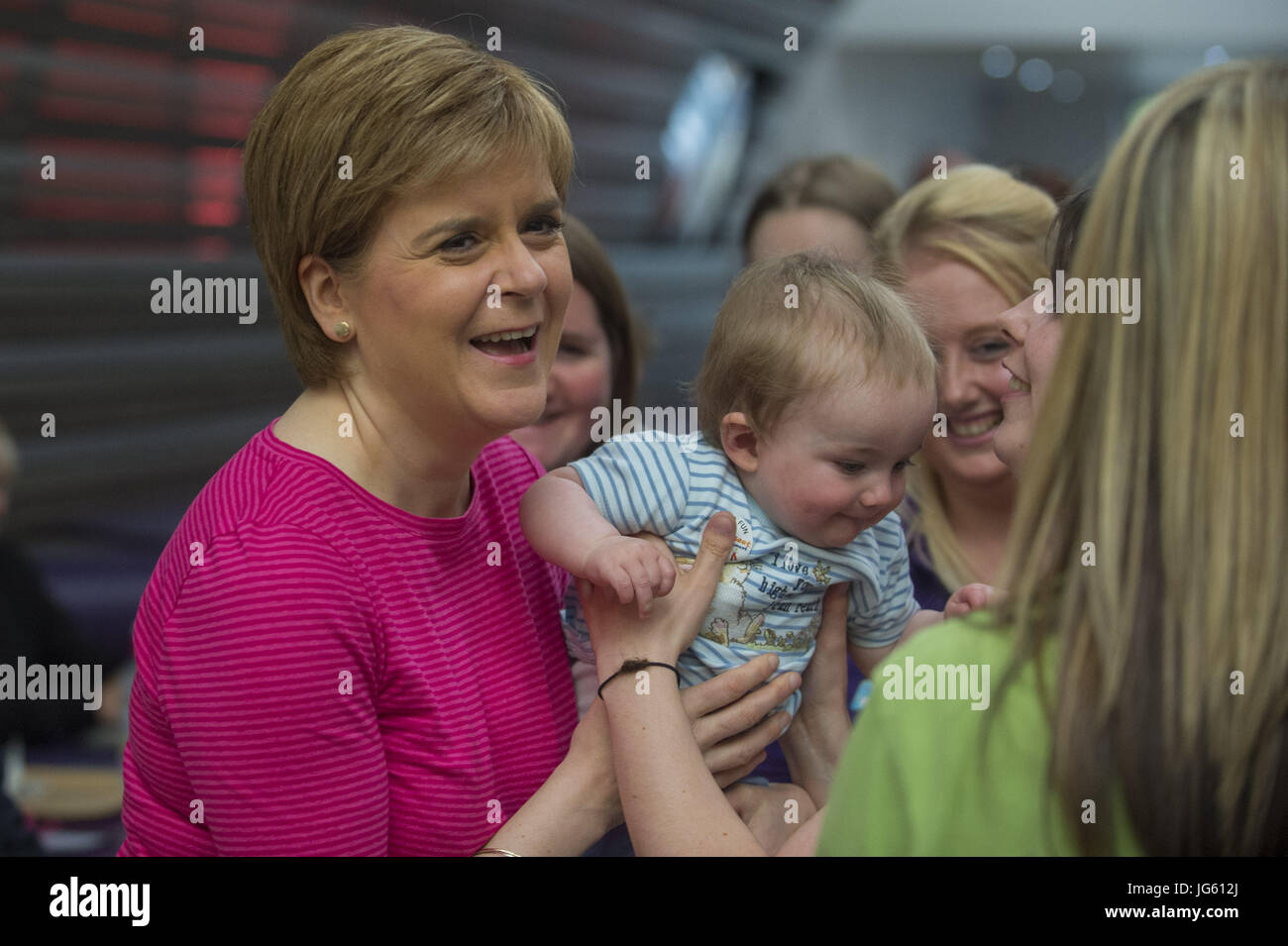 Scotland's The First Minister visits Bubbles Factory in Carluke with ...
