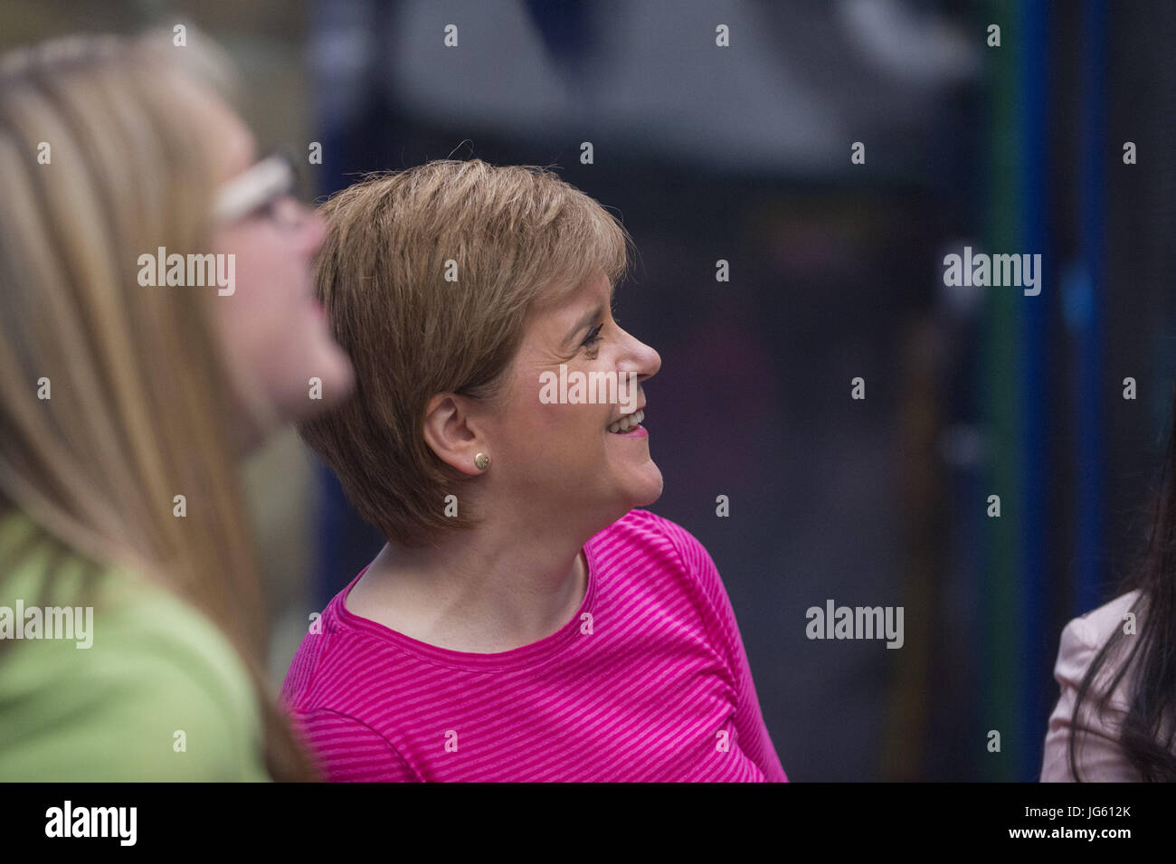 Scotland's The First Minister visits Bubbles Factory in Carluke with ...