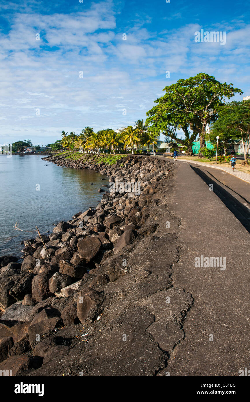 Bay of Apia, Upolo, Samoa, South Pacific Stock Photo - Alamy
