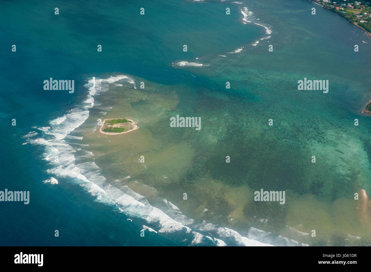 Samoa aerial hi-res stock photography and images - Alamy