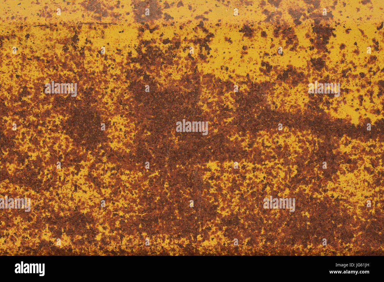 Iron plate painted and rusty Stock Photo - Alamy