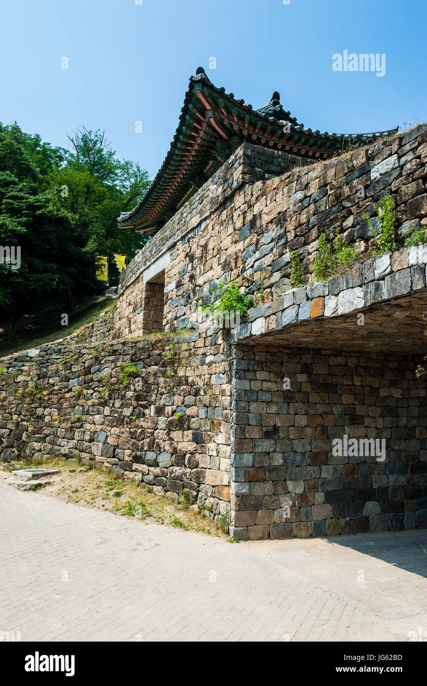 Gongsanseong castle, Gongju, South Chungcheong Province, South Korea ...