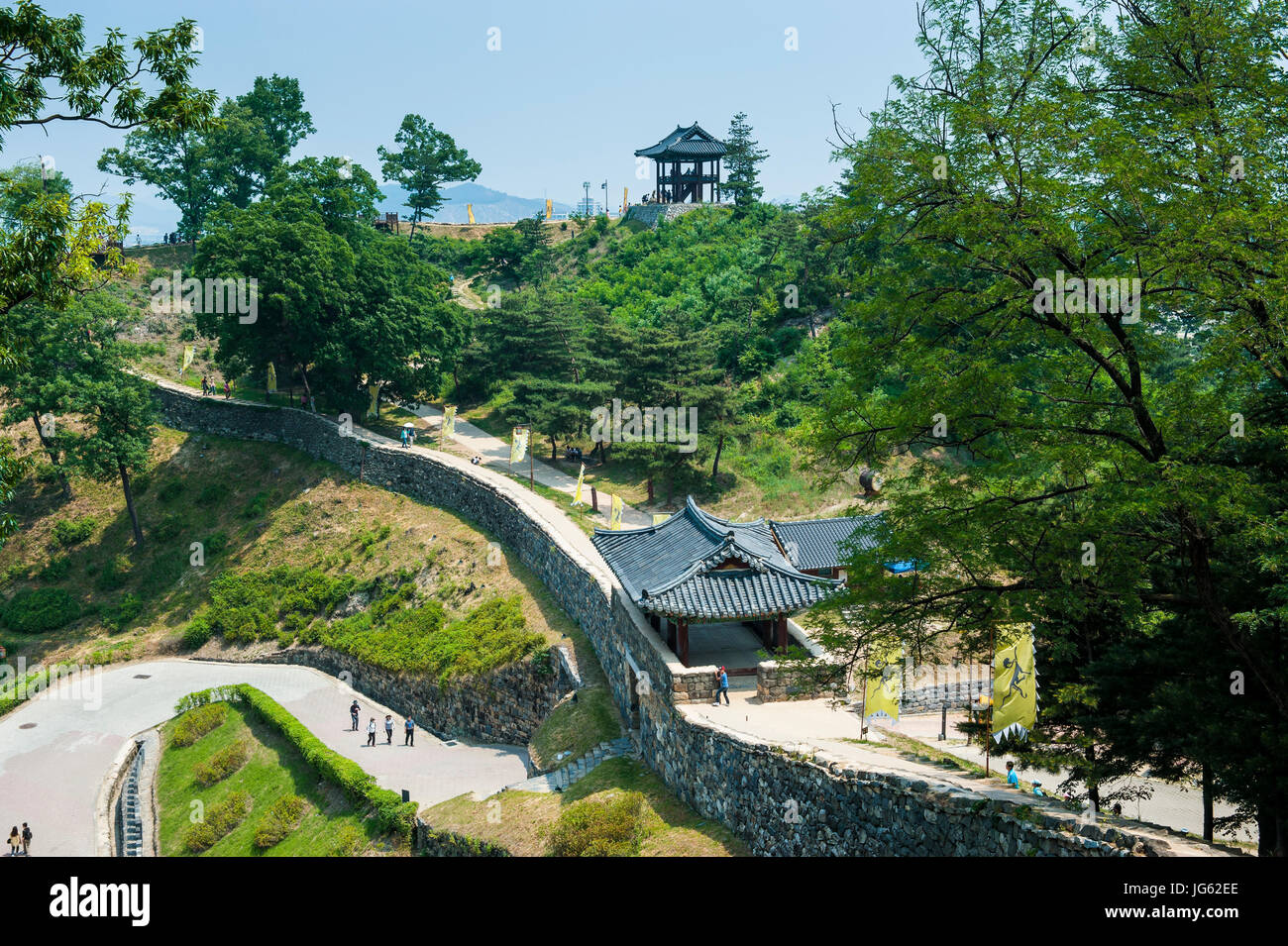 Gongsanseong castle, Gongju, South Chungcheong Province, South Korea ...