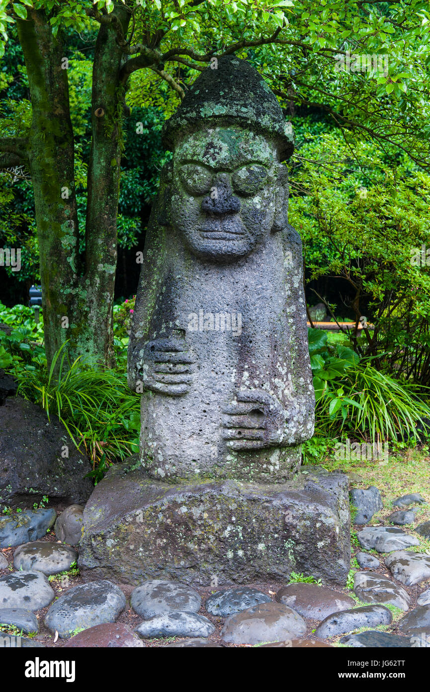 Basalt statue in seogwipo hi-res stock photography and images - Alamy
