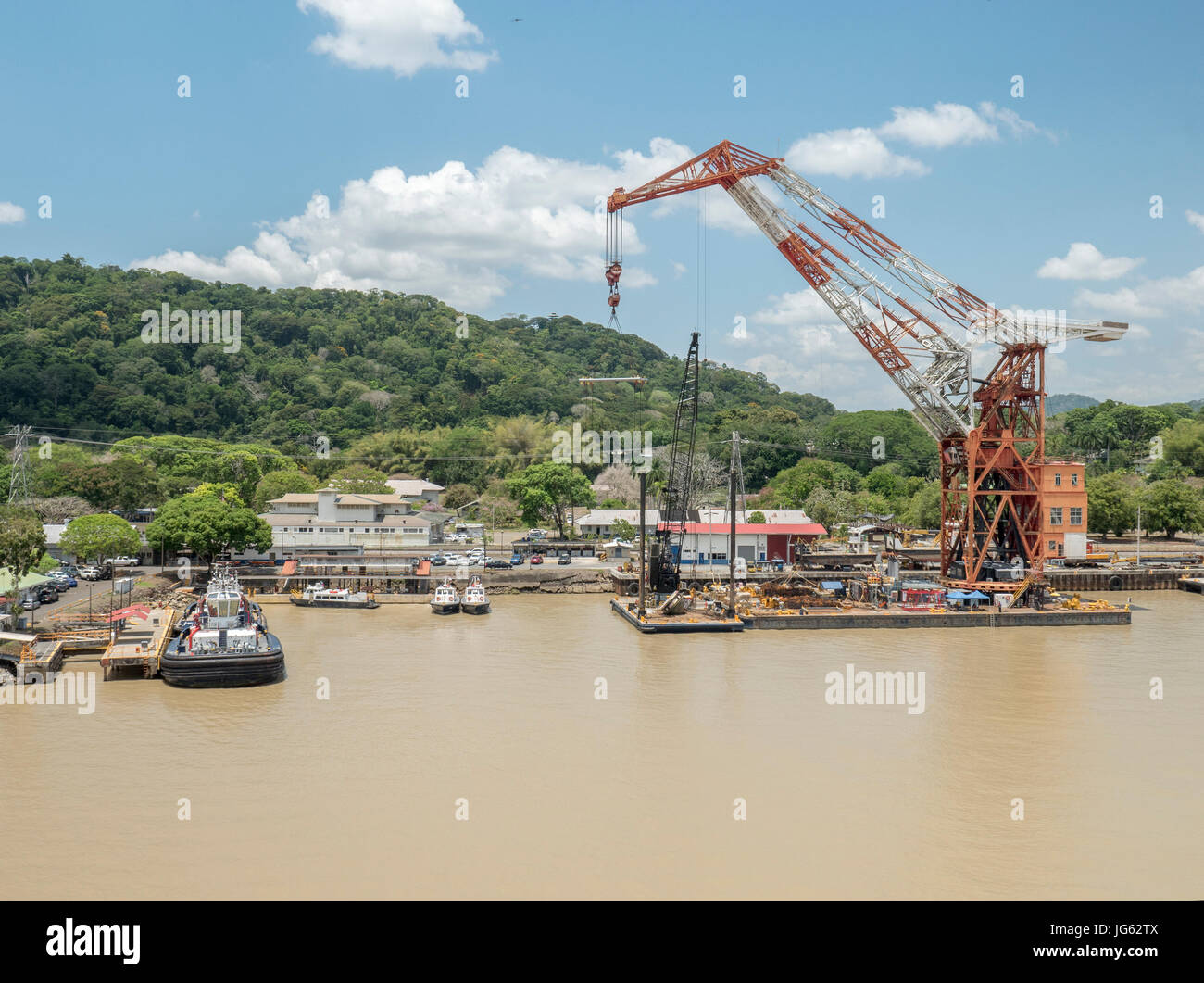 Panama canal authority hi-res stock photography and images - Alamy