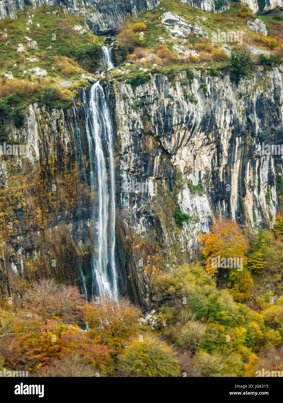 Ason river born place in Spain Stock Photo - Alamy