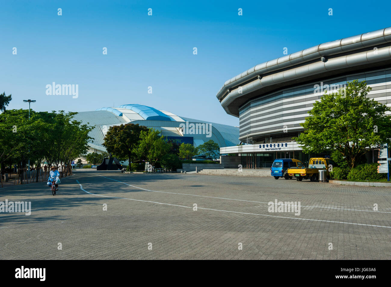 Olympic stadium in the Olympic park, Seoul, South Korea Stock Photo - Alamy