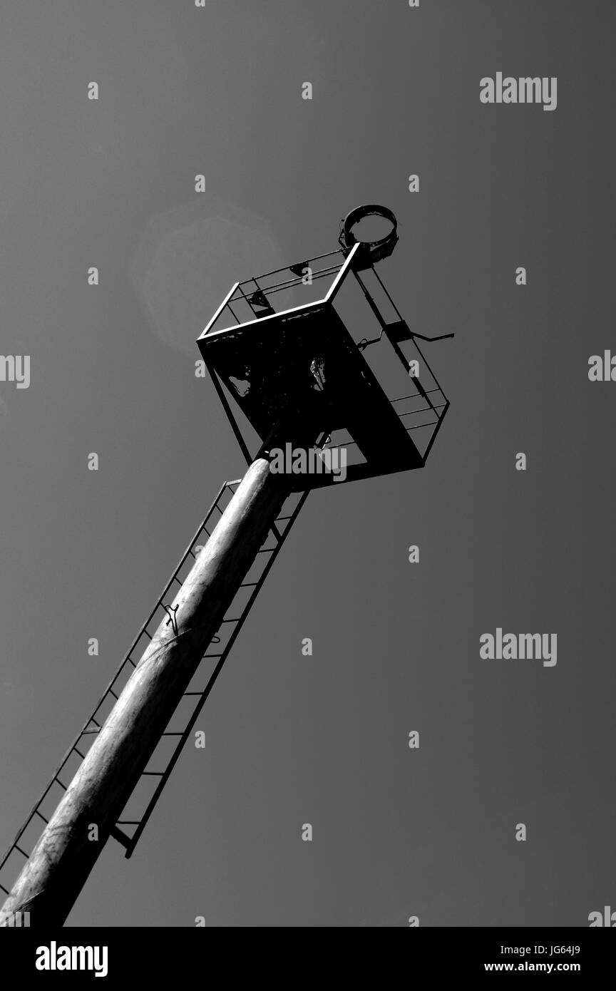 Tower, Abstract, Silhouette, Lines, Metal tower, Perspective Stock ...