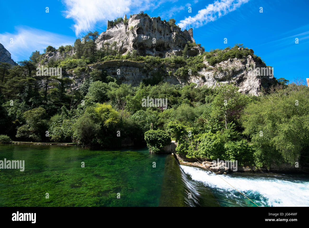 River sorgue in fontaine hi-res stock photography and images - Alamy