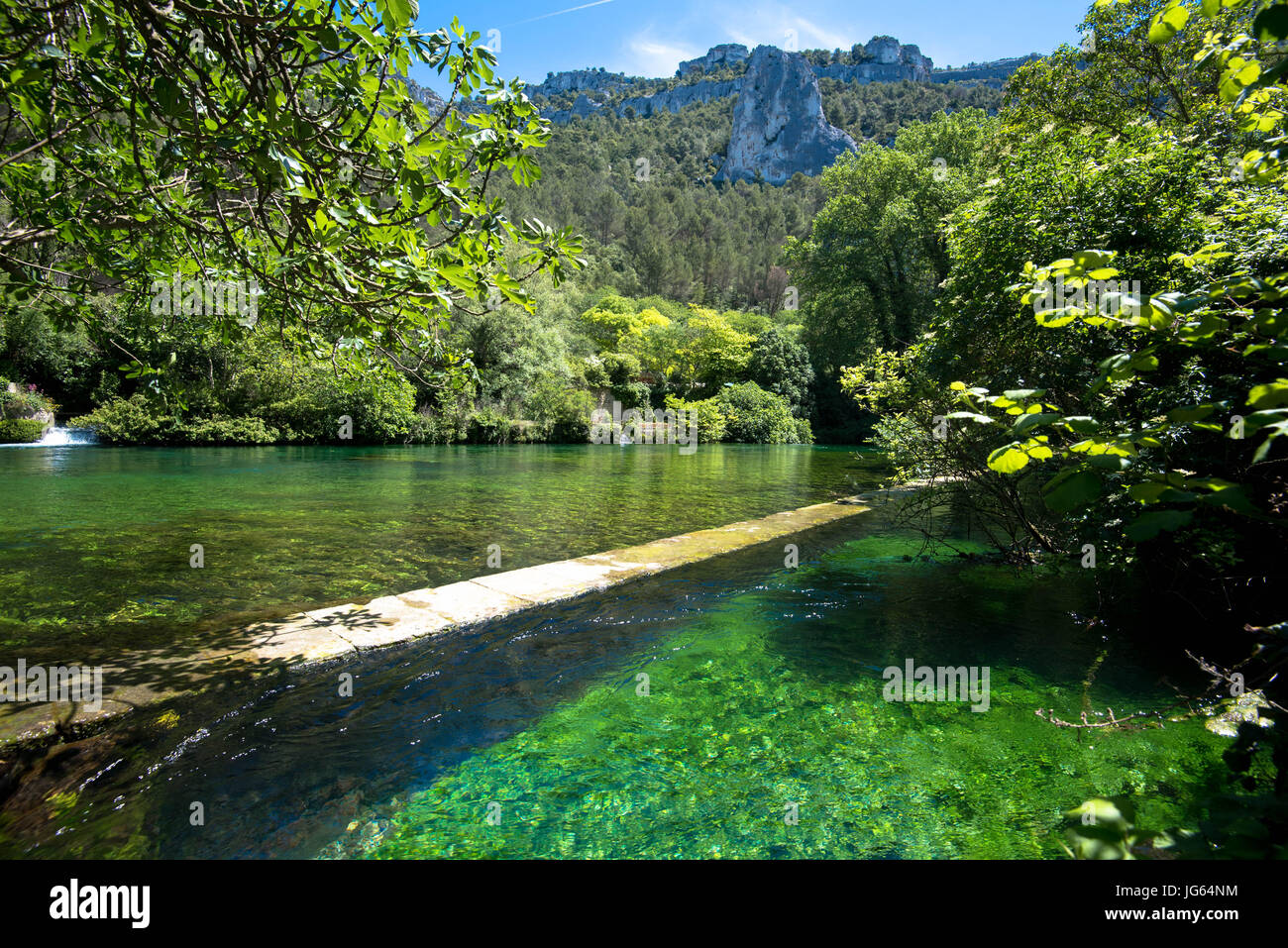 River sorgue in fontaine hi-res stock photography and images - Alamy
