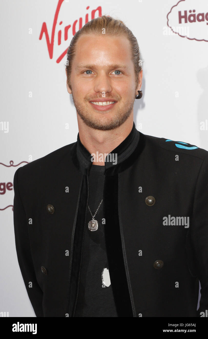 London, UK. Sam Branson at WTA Pre-Wimbledon Party at Kensington Roof ...