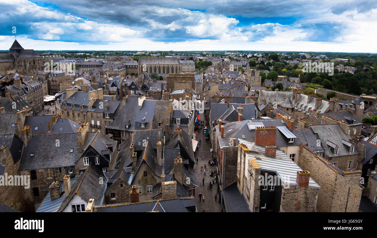 City of Dinan Stock Photo - Alamy