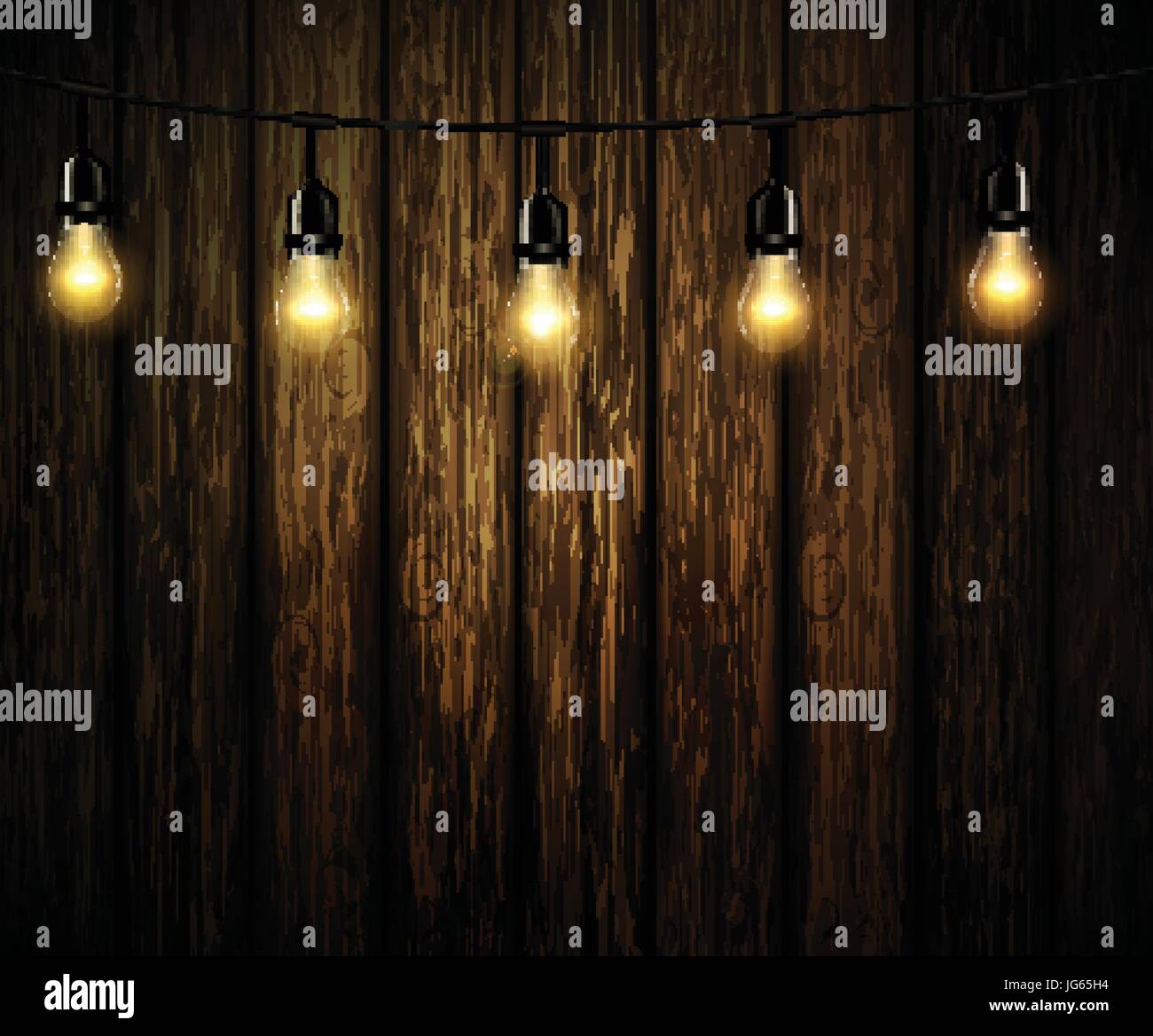 Retro light bulbs incandescent Stock Vector Images - Alamy