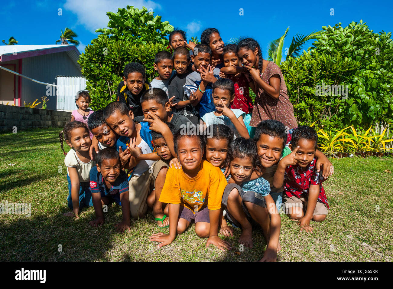 Tonga children hi-res stock photography and images - Alamy
