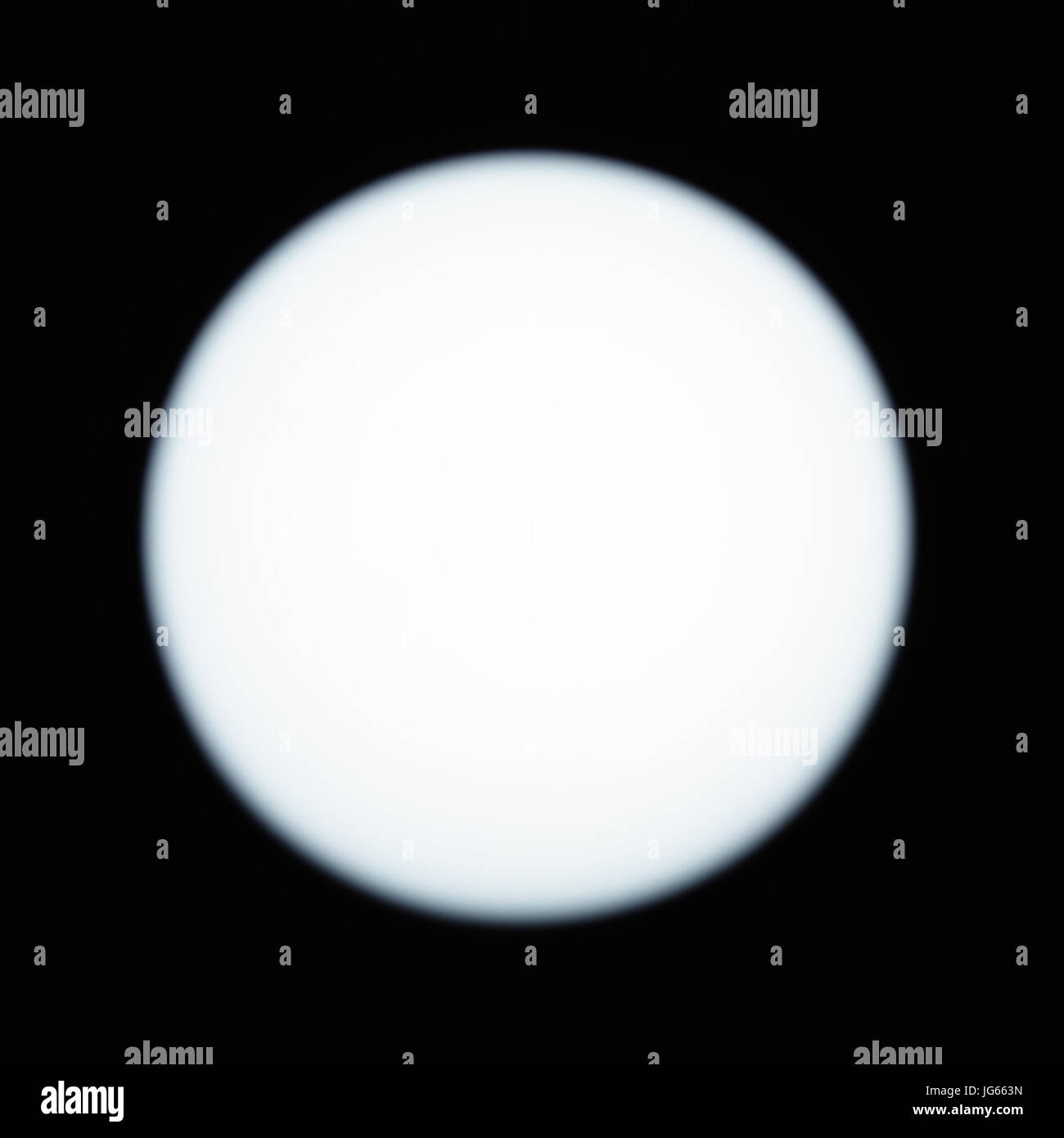 Luminous white sphere on a dark background Stock Photo - Alamy