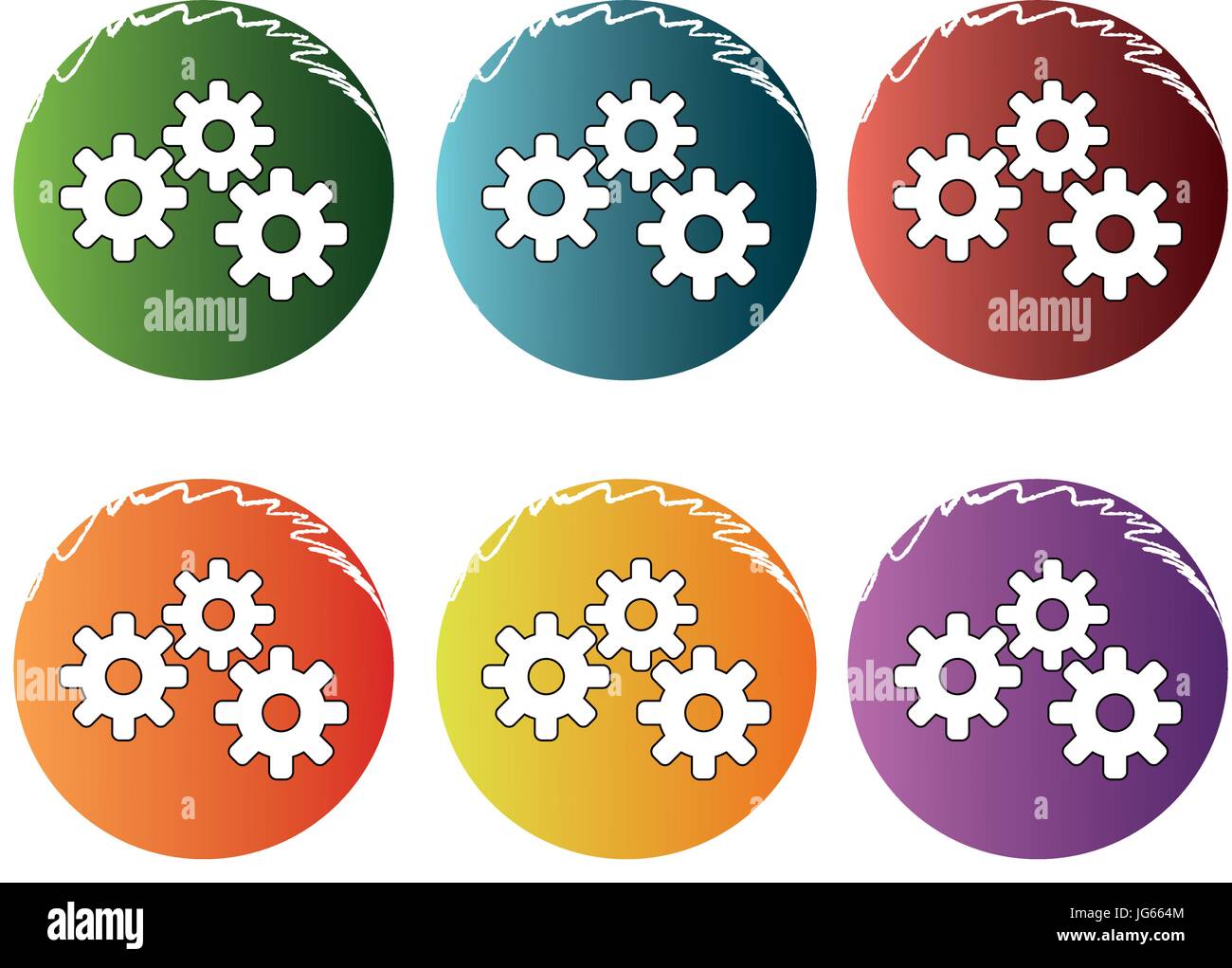 Settings gears hi-res stock photography and images - Alamy